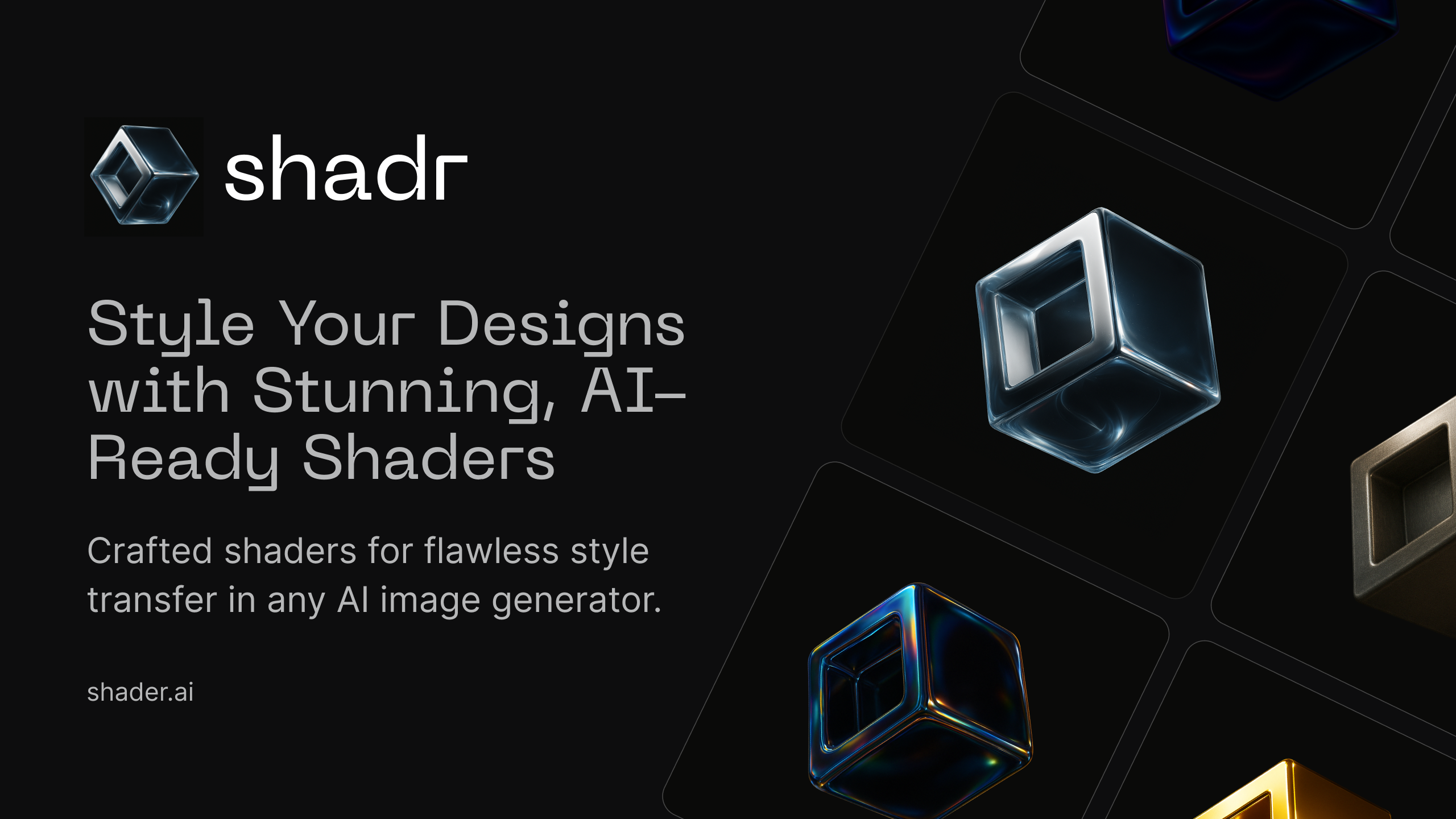 shadr | AI-Ready Shaders & Materials Library